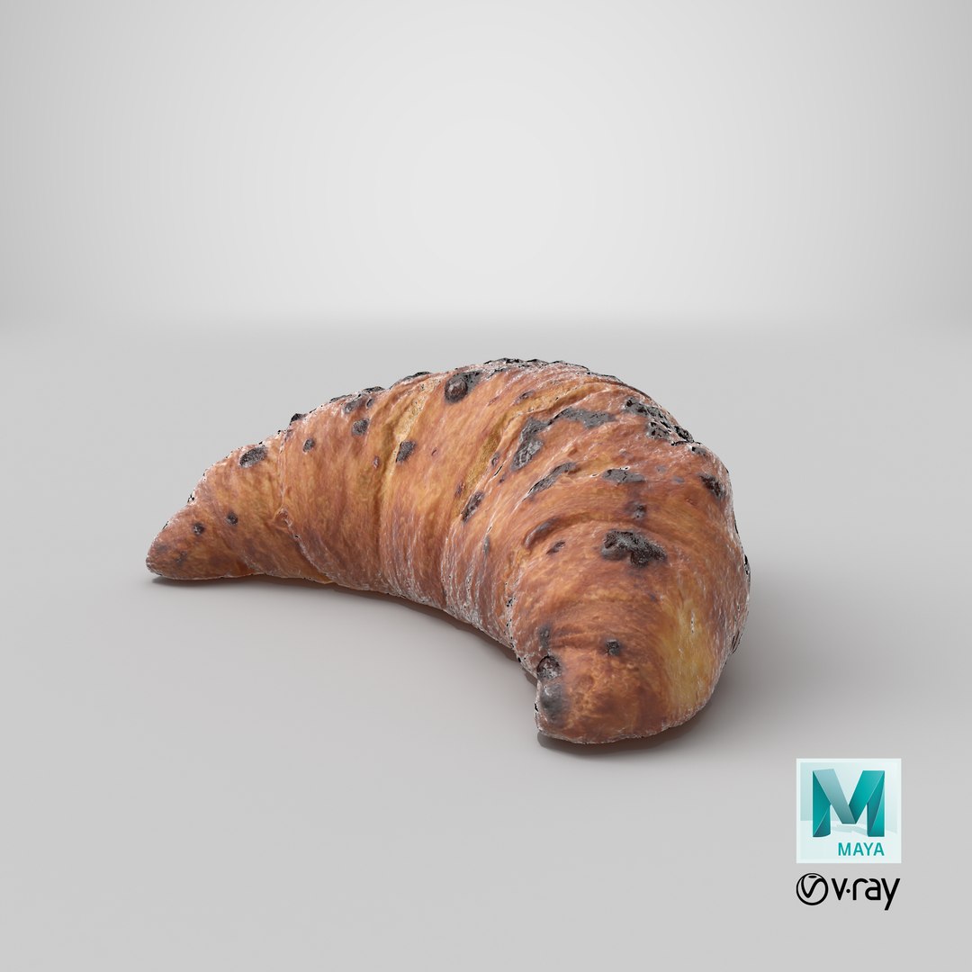 3D croissant - TurboSquid 1479303