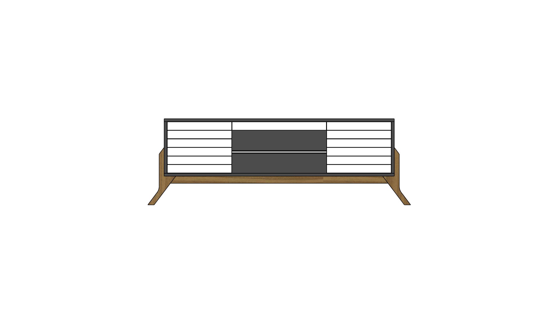 3D model Modern Rack with Draw - type I - TurboSquid 2085308