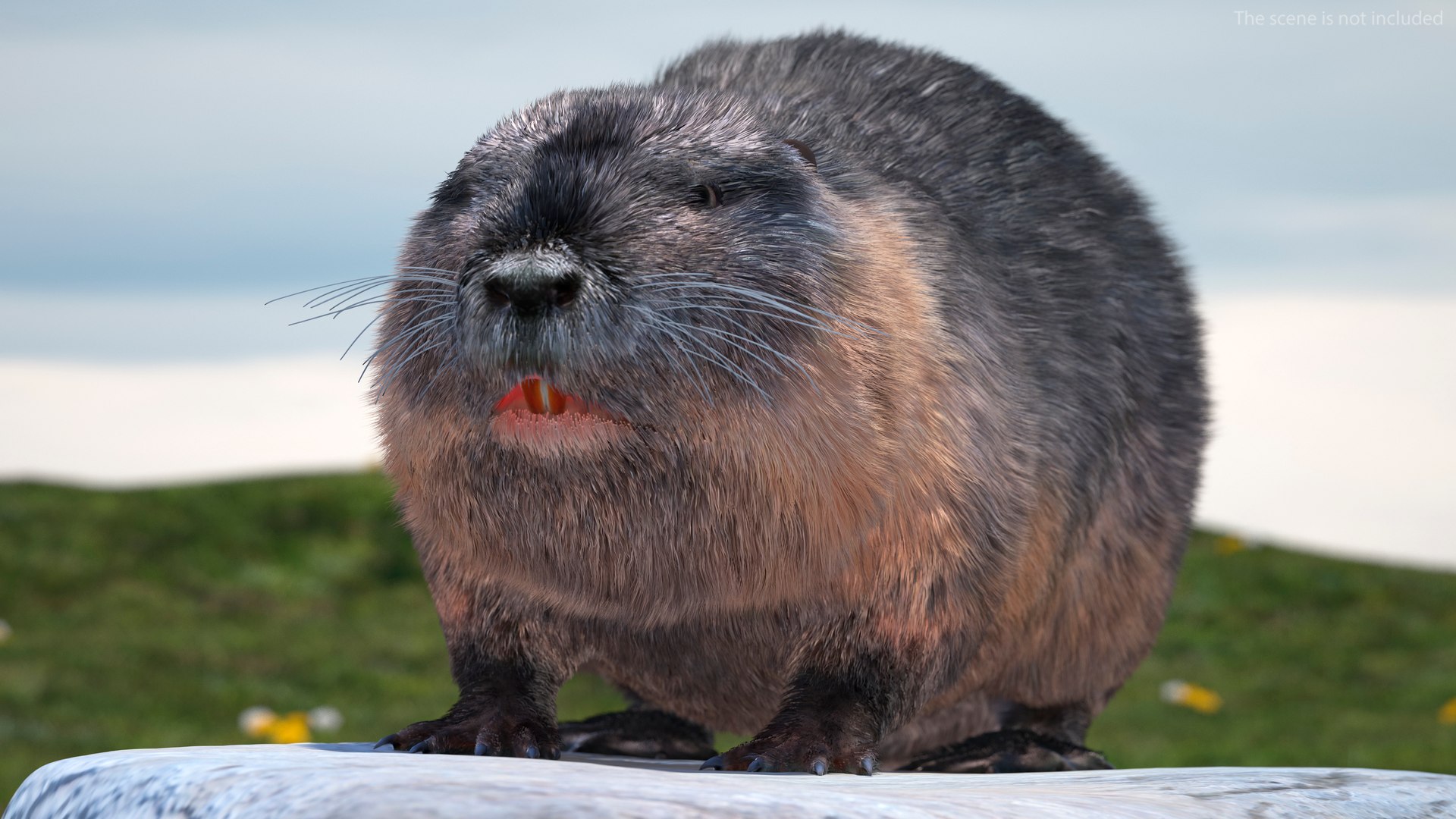 3D Nutria Fur - TurboSquid 2180759