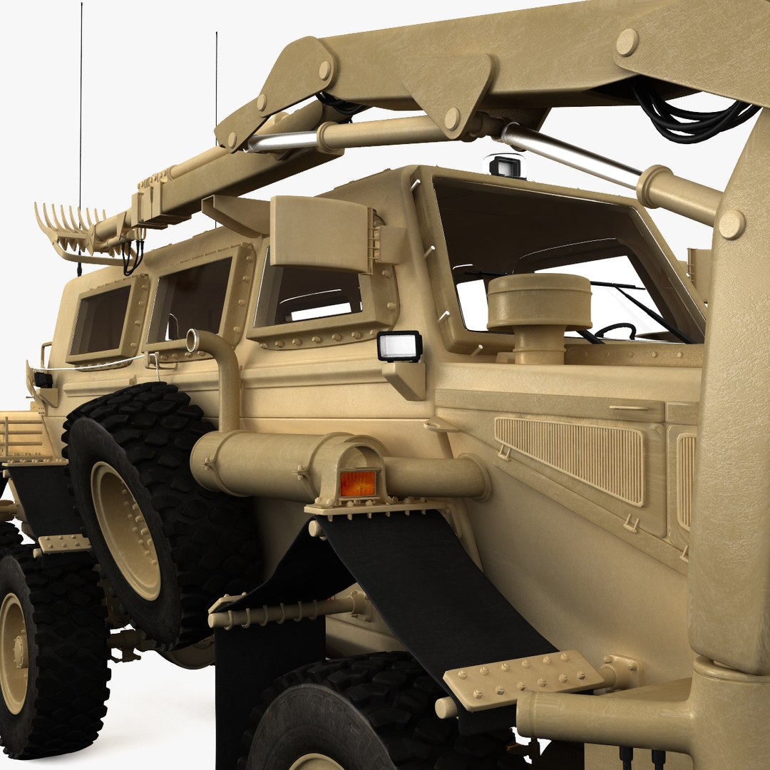 buffalo protected vehicle c4d