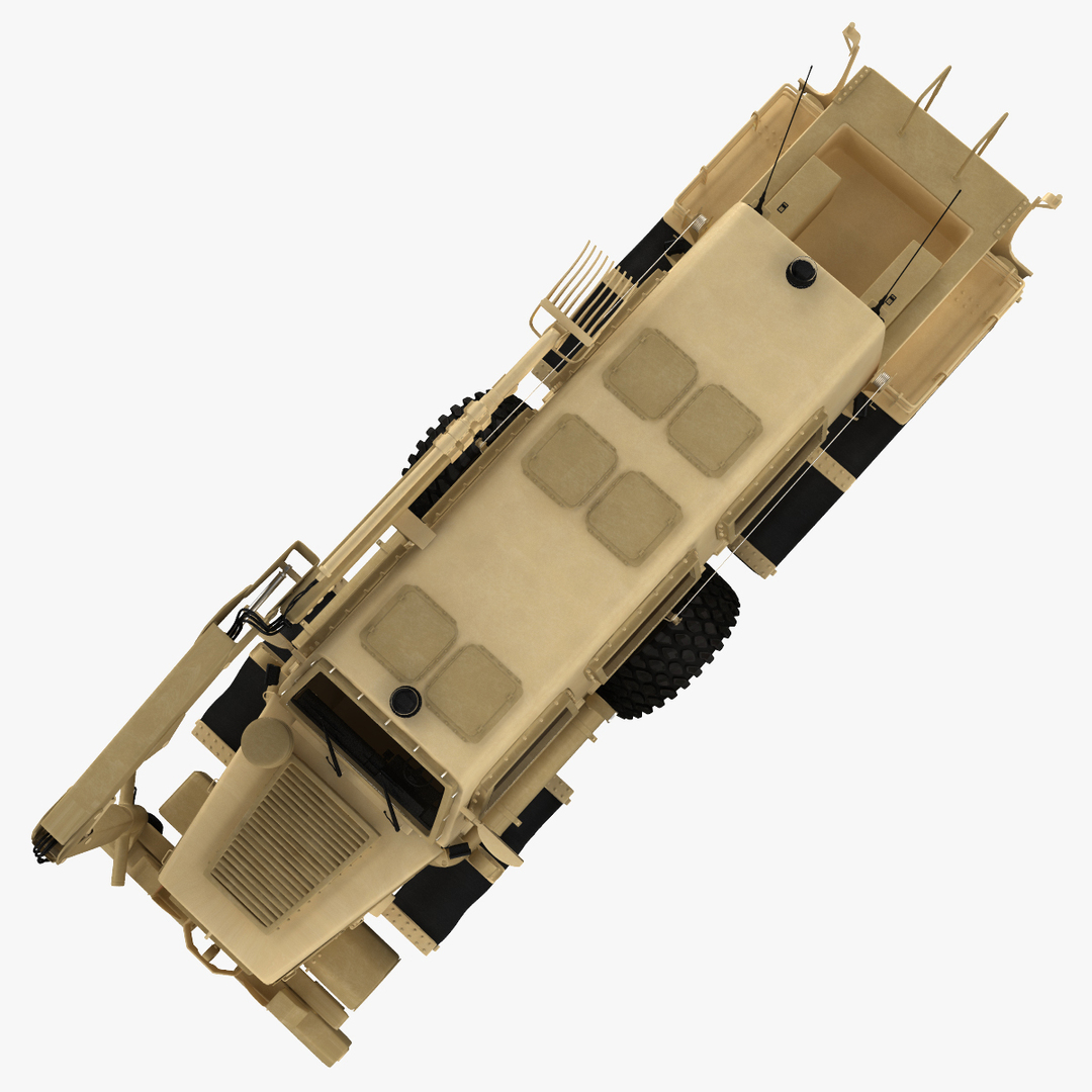 buffalo protected vehicle c4d