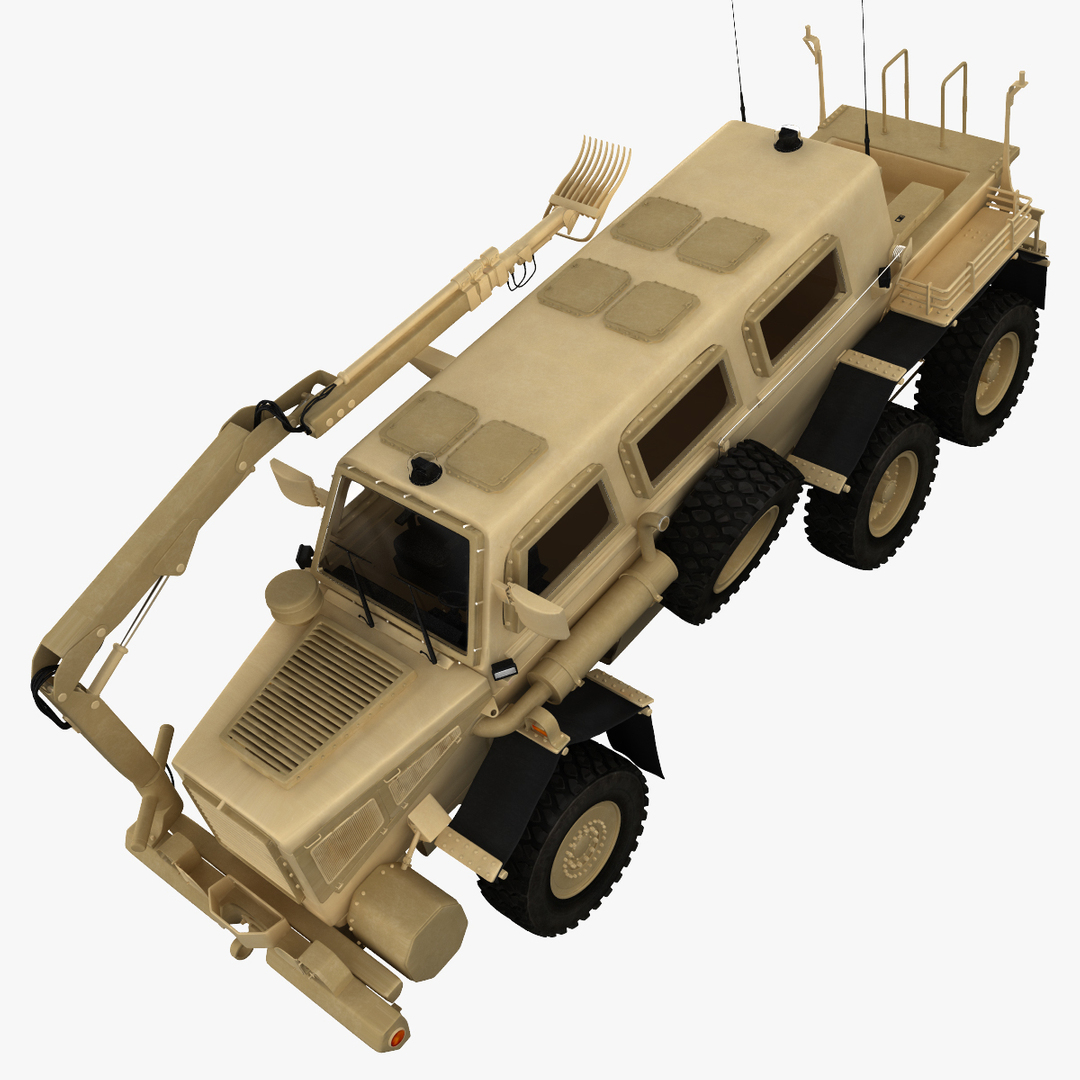 buffalo protected vehicle c4d