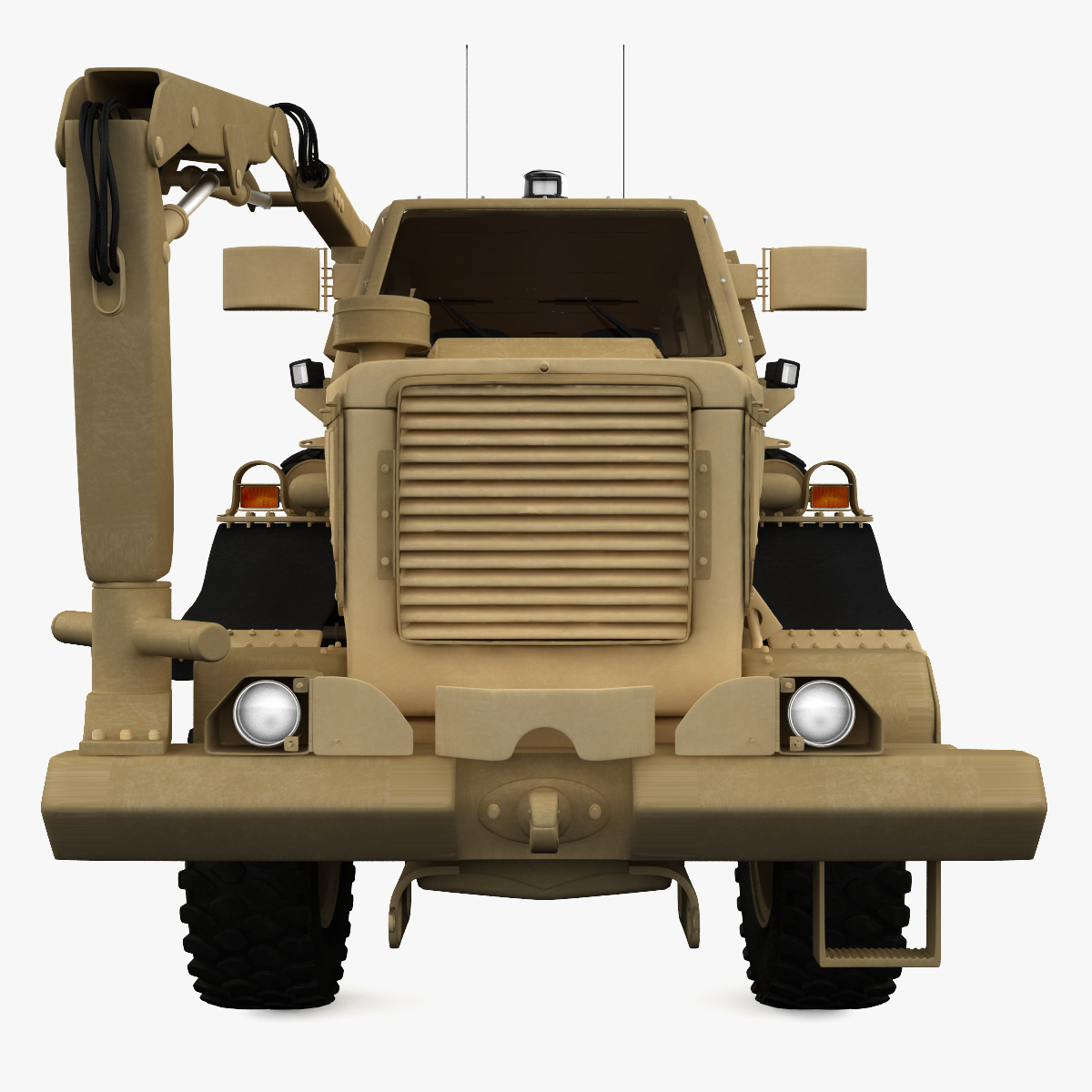 buffalo protected vehicle c4d