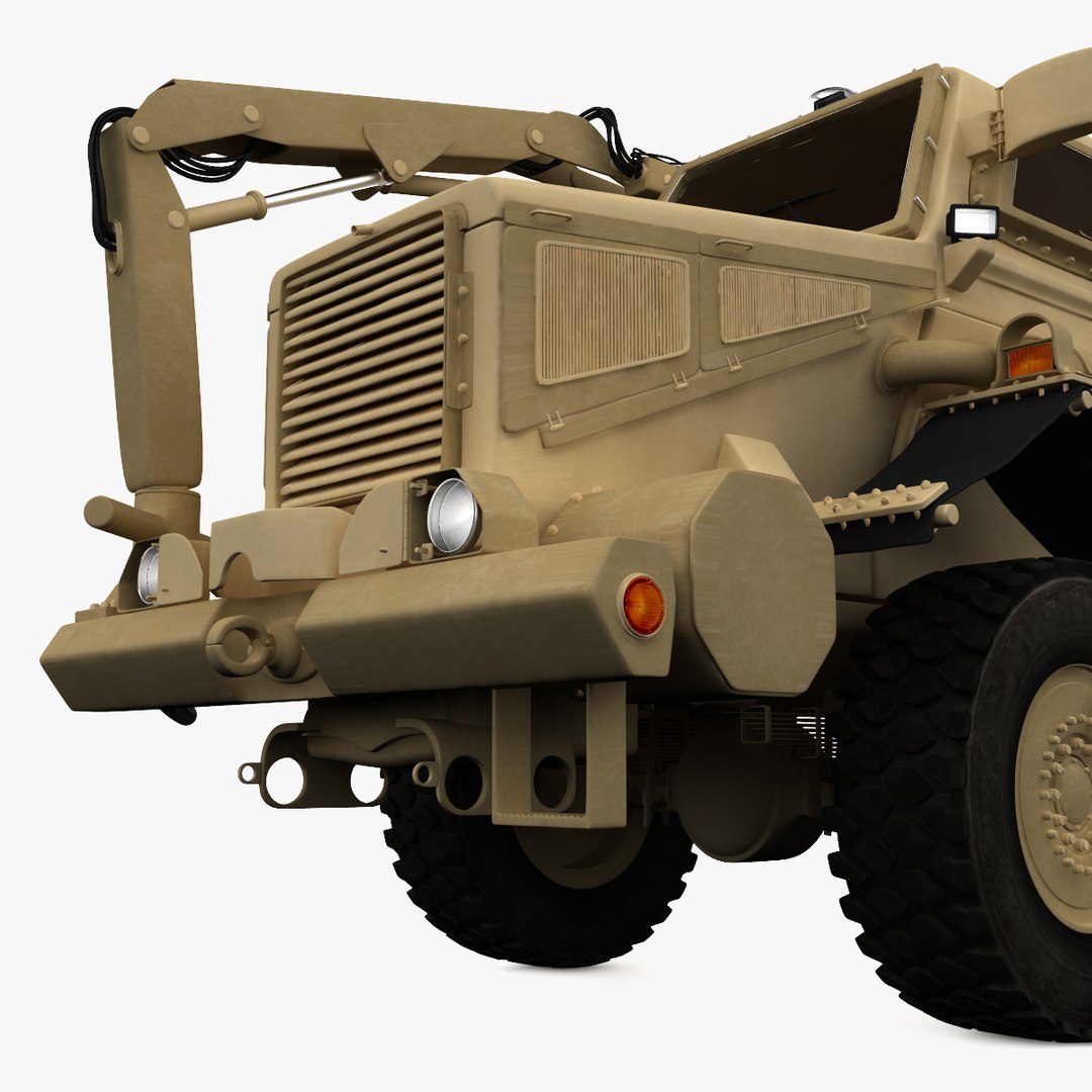 buffalo protected vehicle c4d