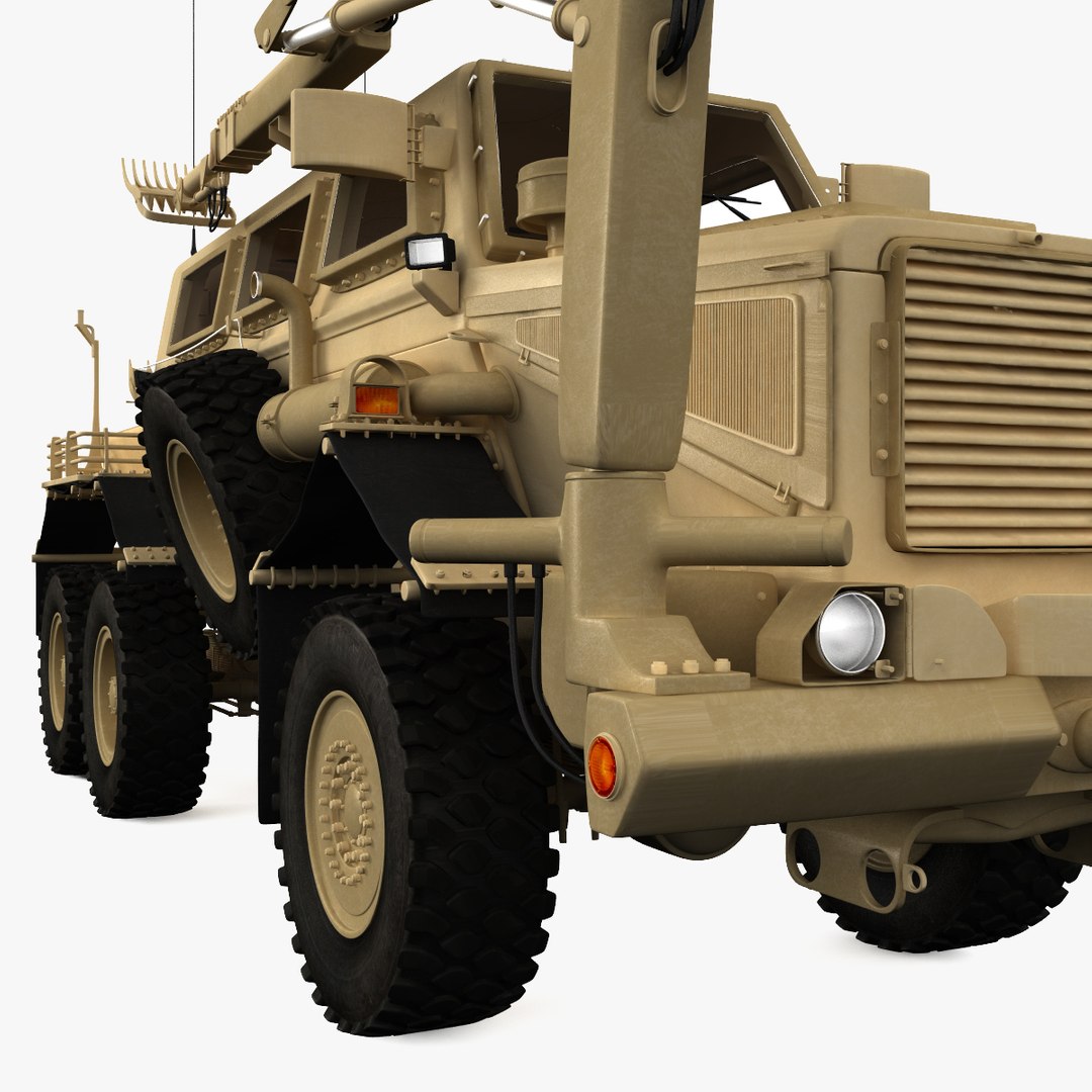 buffalo protected vehicle c4d