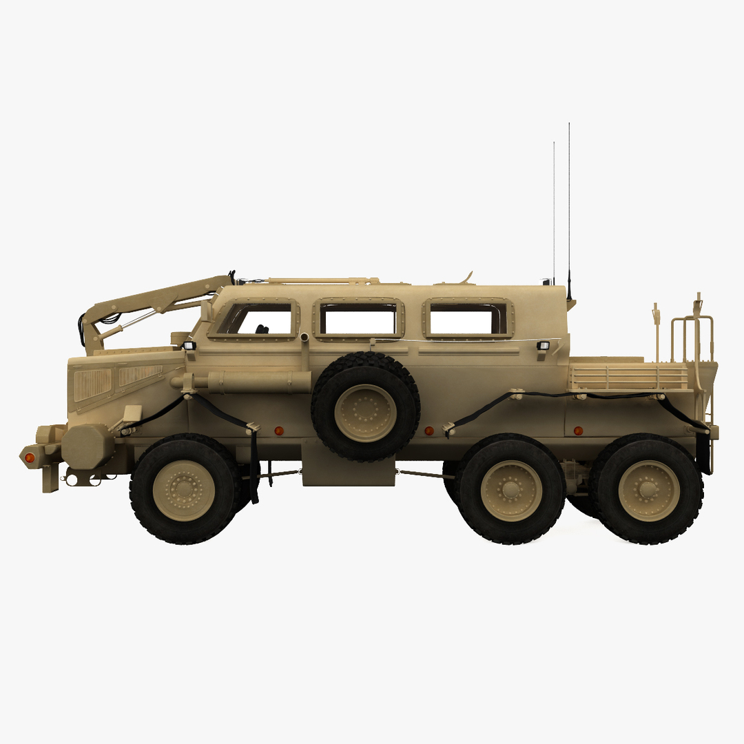 buffalo protected vehicle c4d