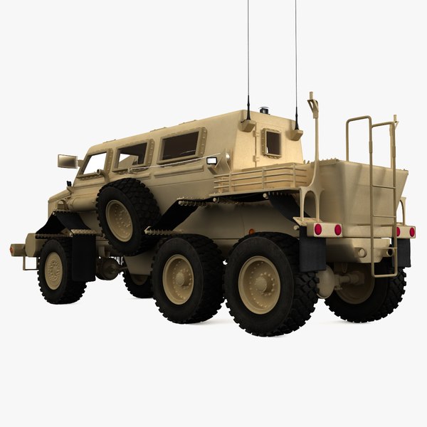 buffalo protected vehicle c4d