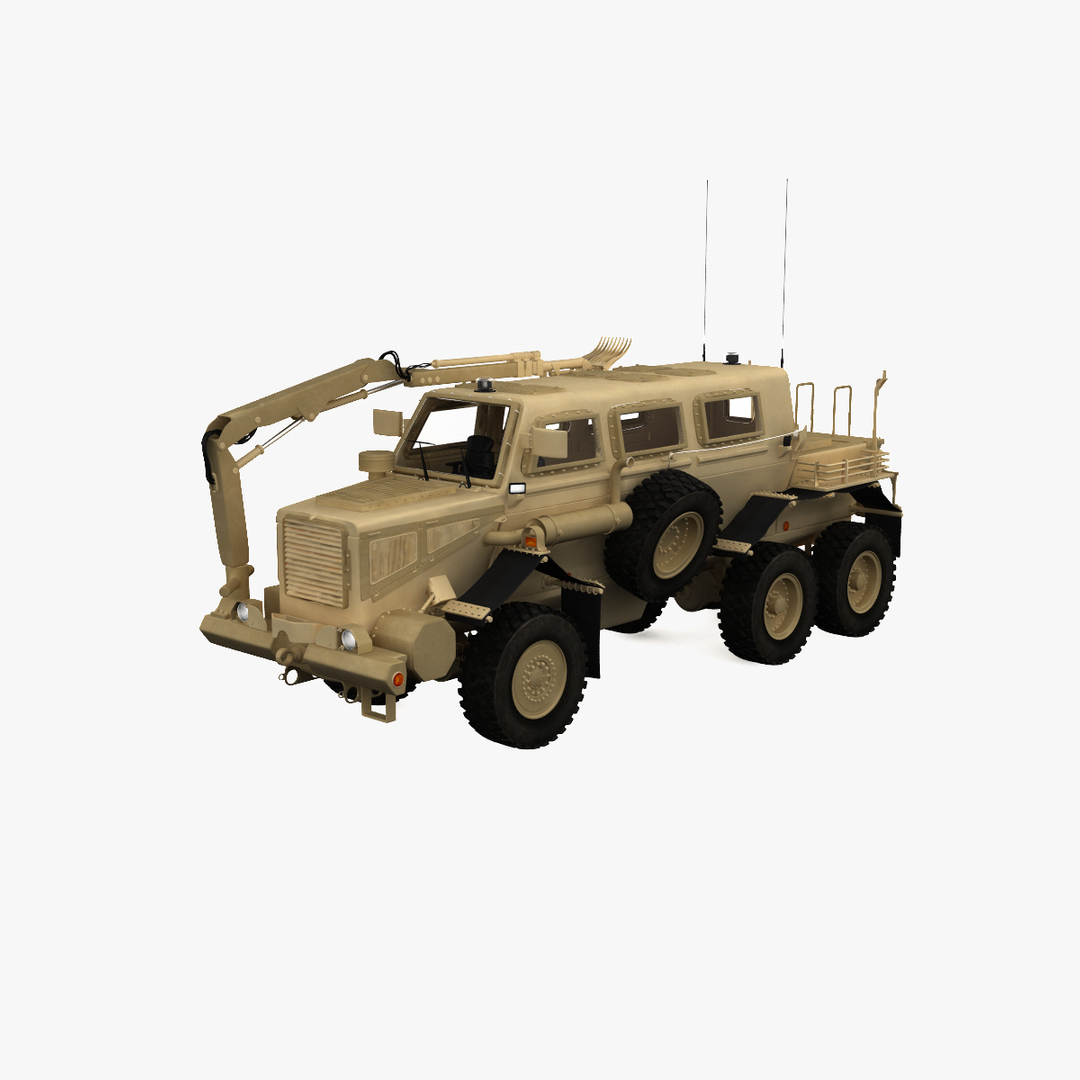 buffalo protected vehicle c4d