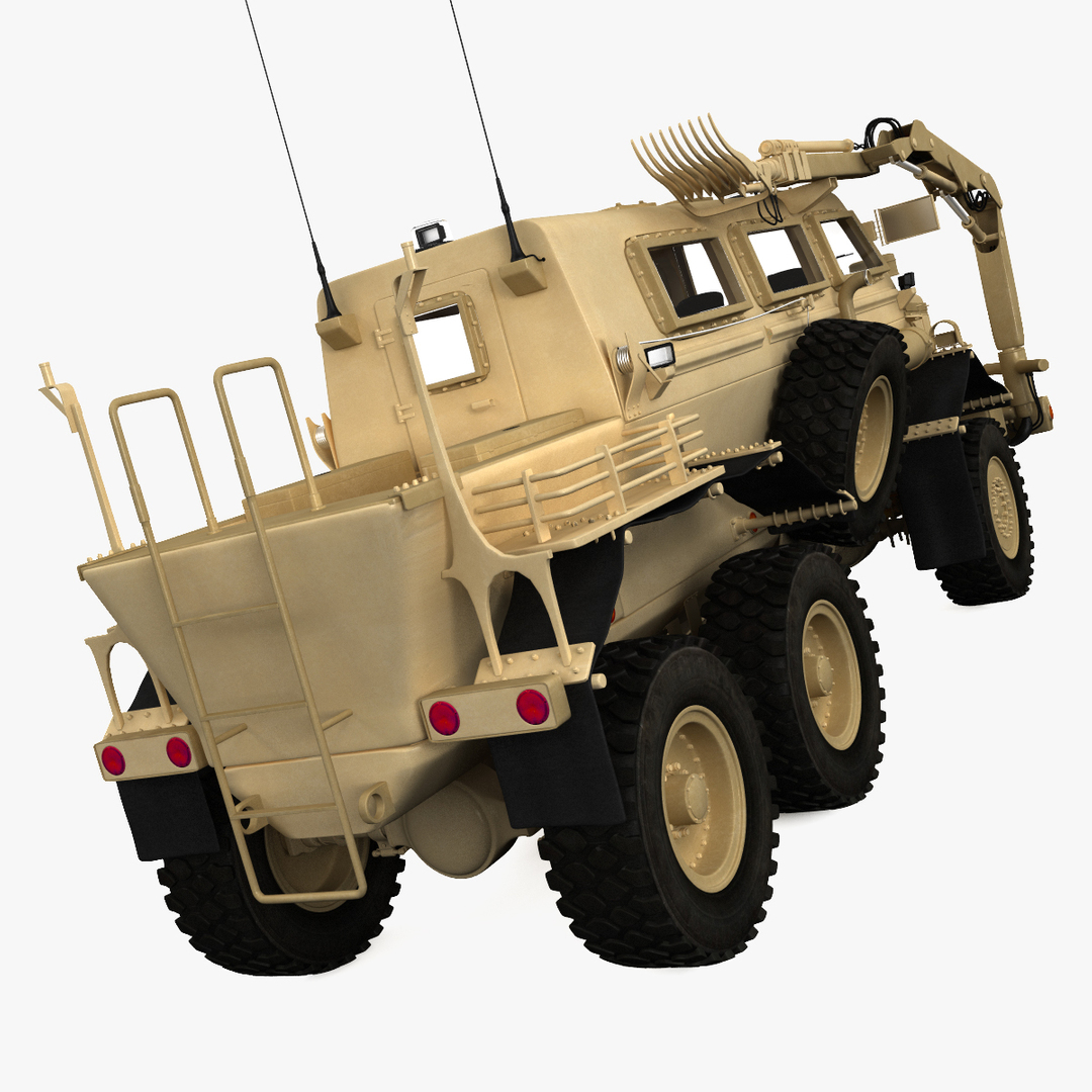 buffalo protected vehicle c4d