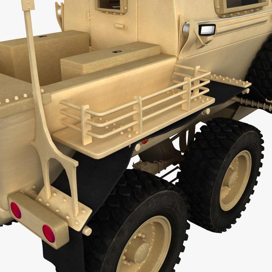 buffalo protected vehicle c4d