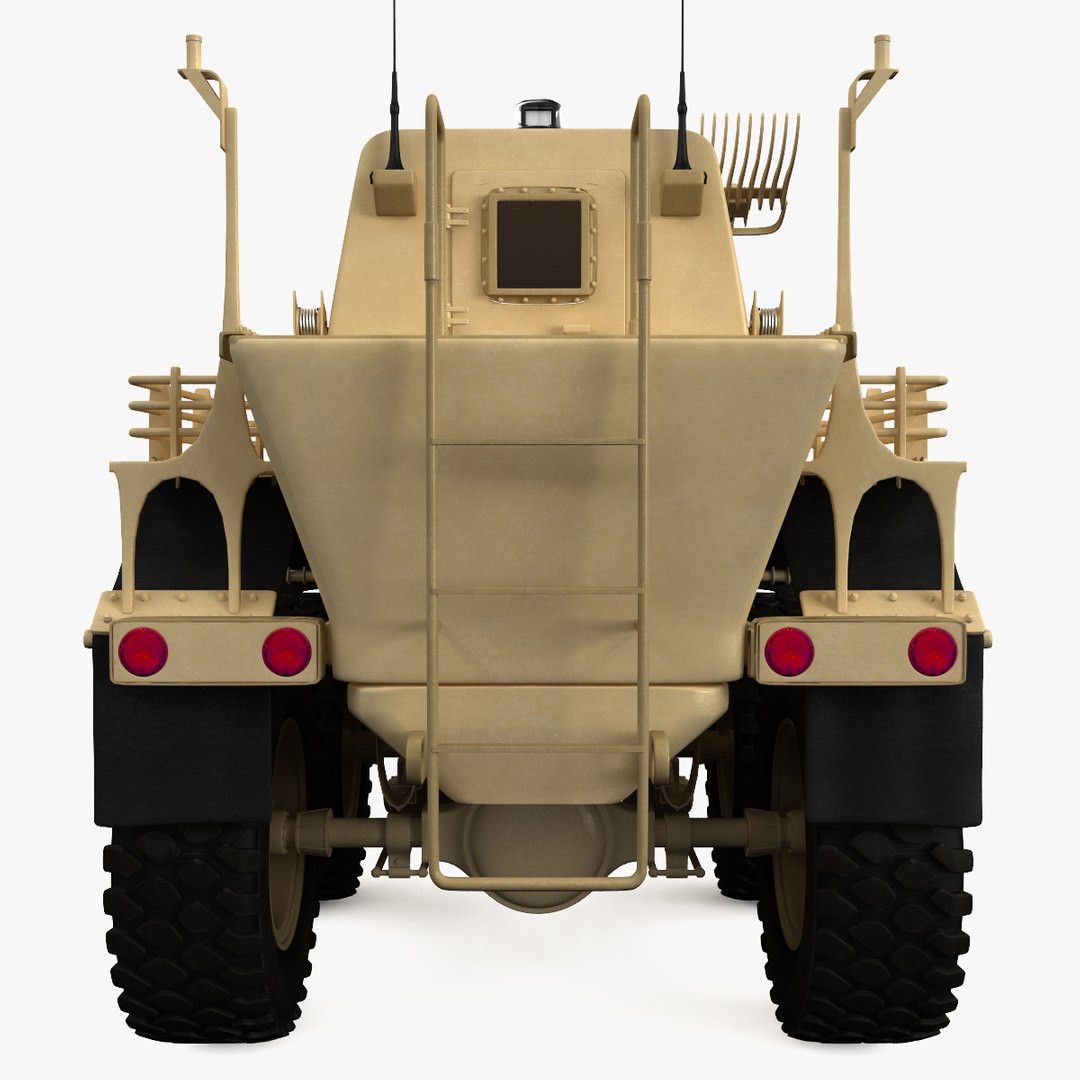 buffalo protected vehicle c4d