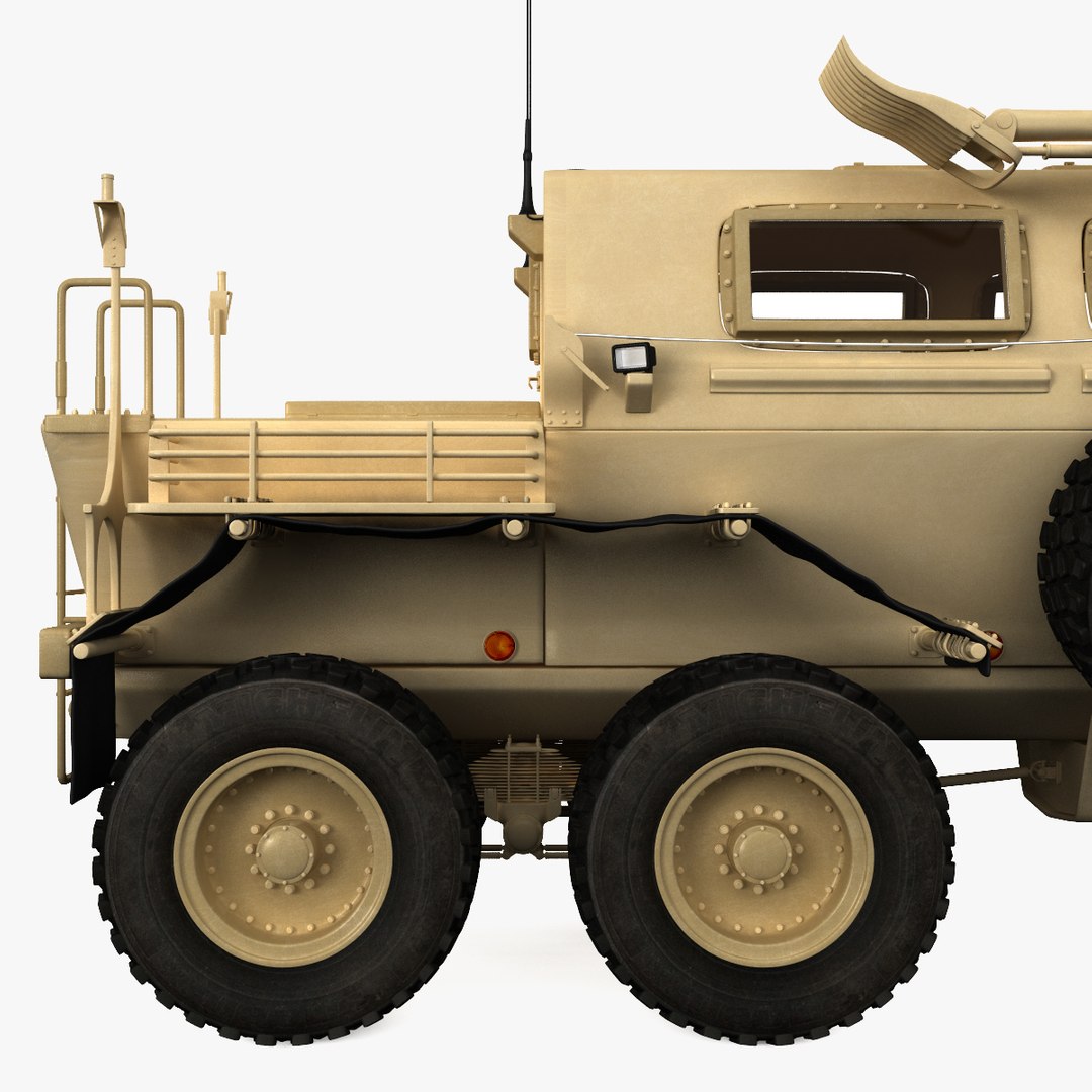 buffalo protected vehicle c4d