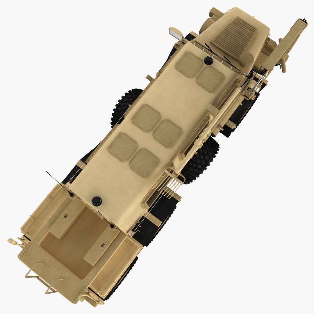 buffalo protected vehicle c4d