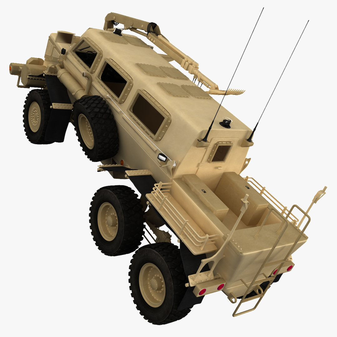 buffalo protected vehicle c4d