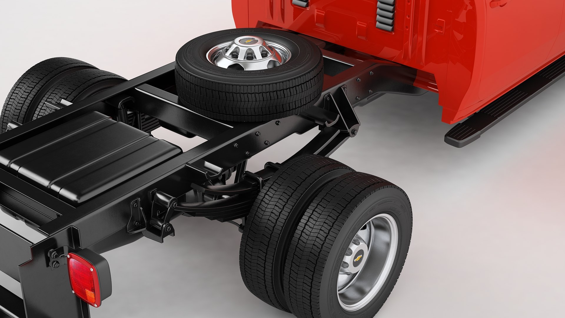 3D Chevrolet Silverado 3500 HD 2021 Chassis 01 Model - TurboSquid 1782348