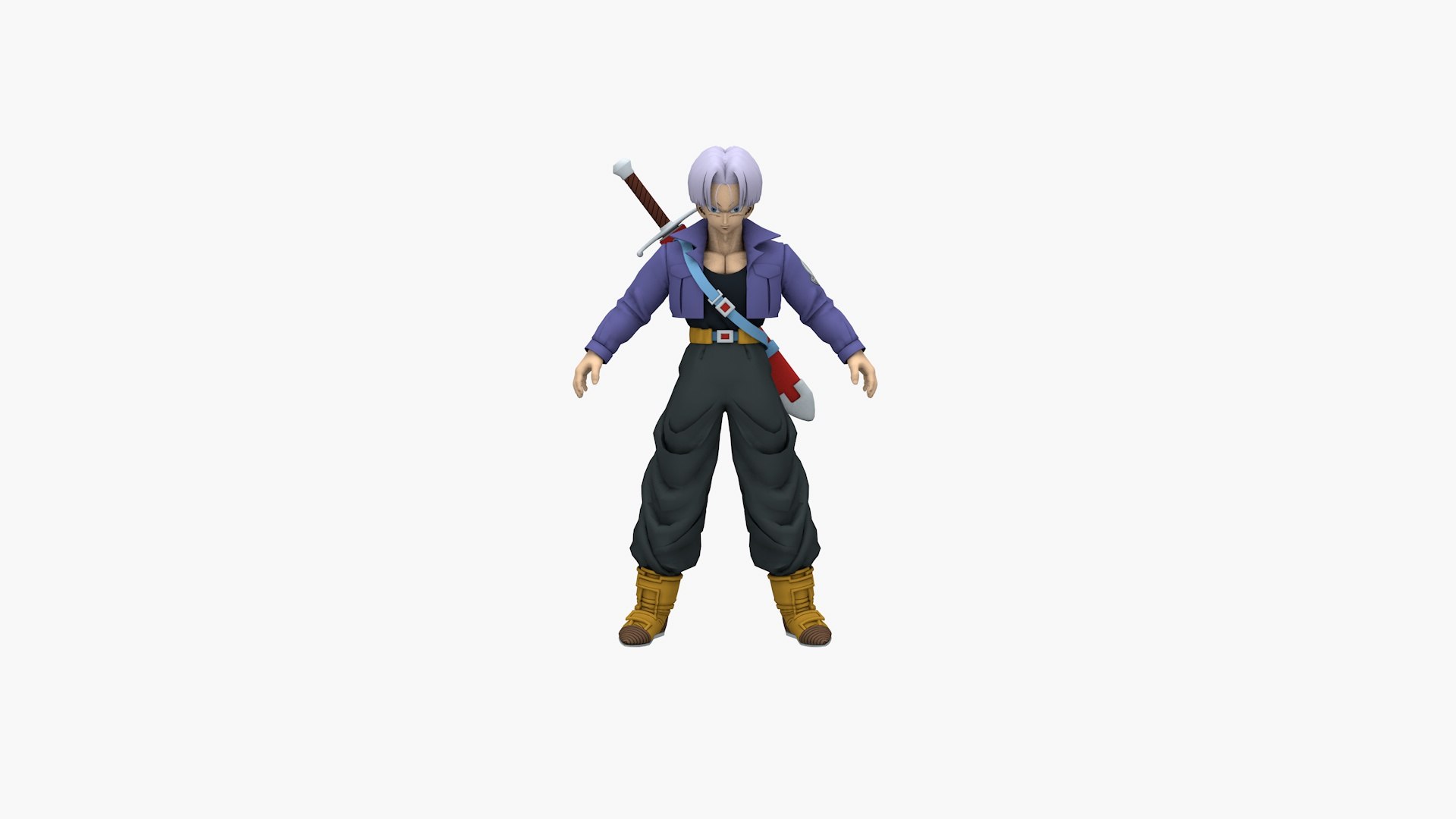 DBZ Character V31 3D - TurboSquid 2074471