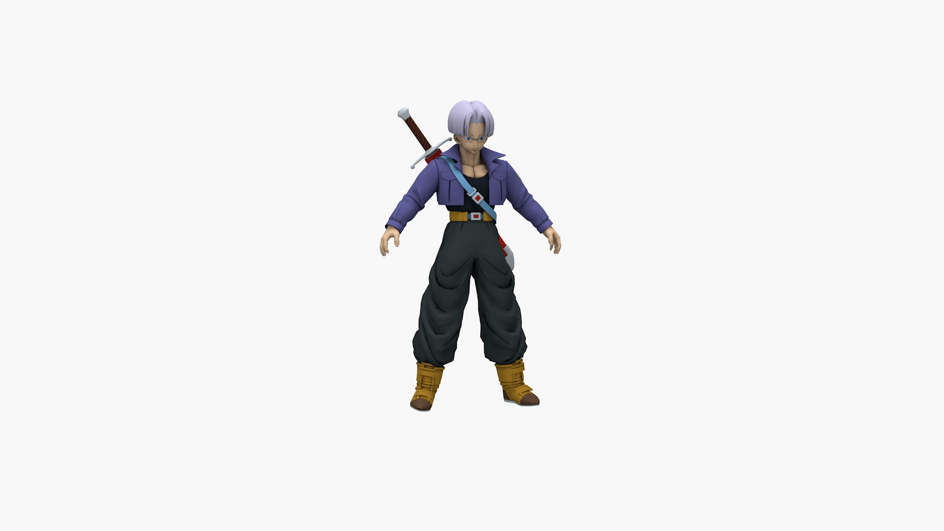 DBZ Character V31 3D - TurboSquid 2074471