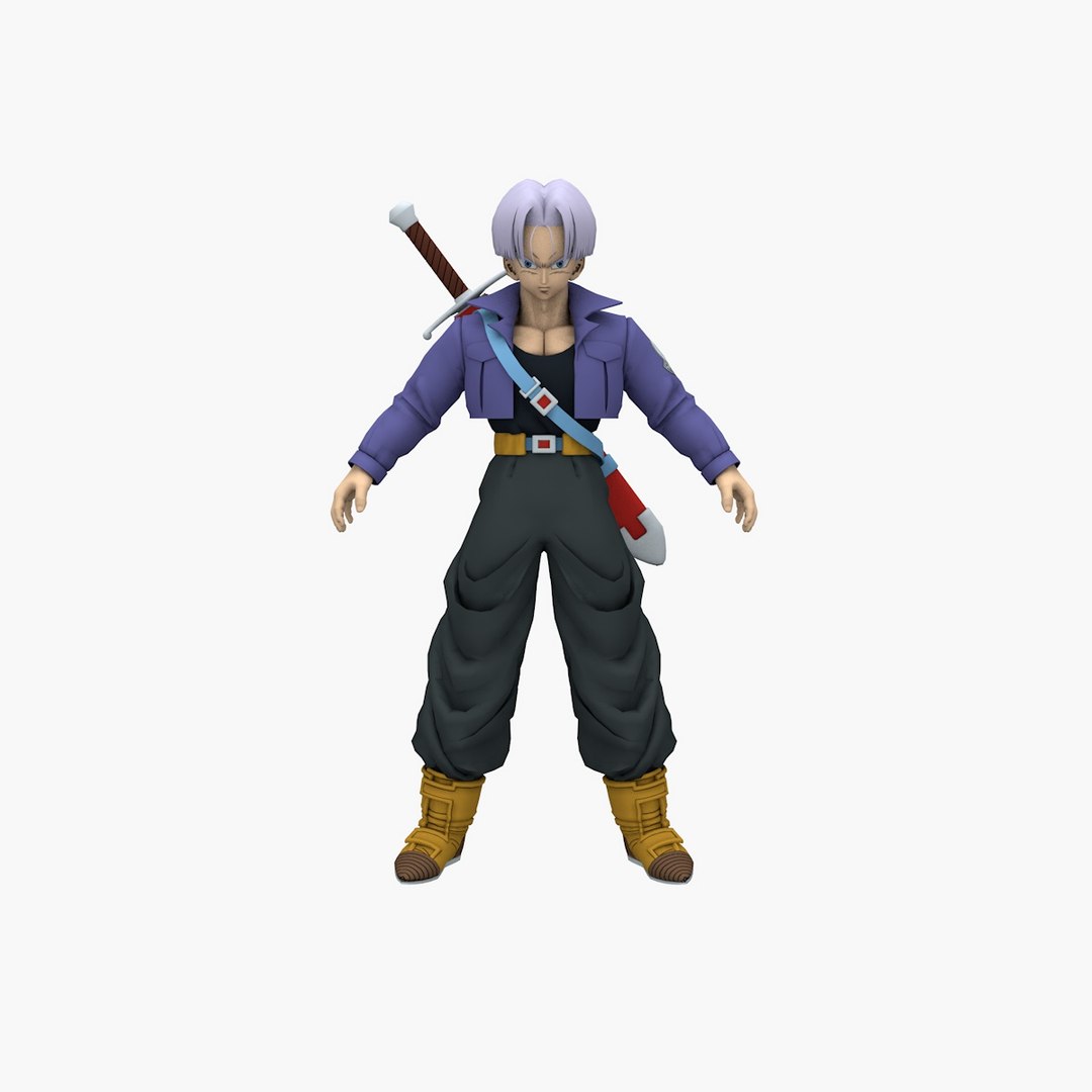 DBZ Character V31 3D - TurboSquid 2074471