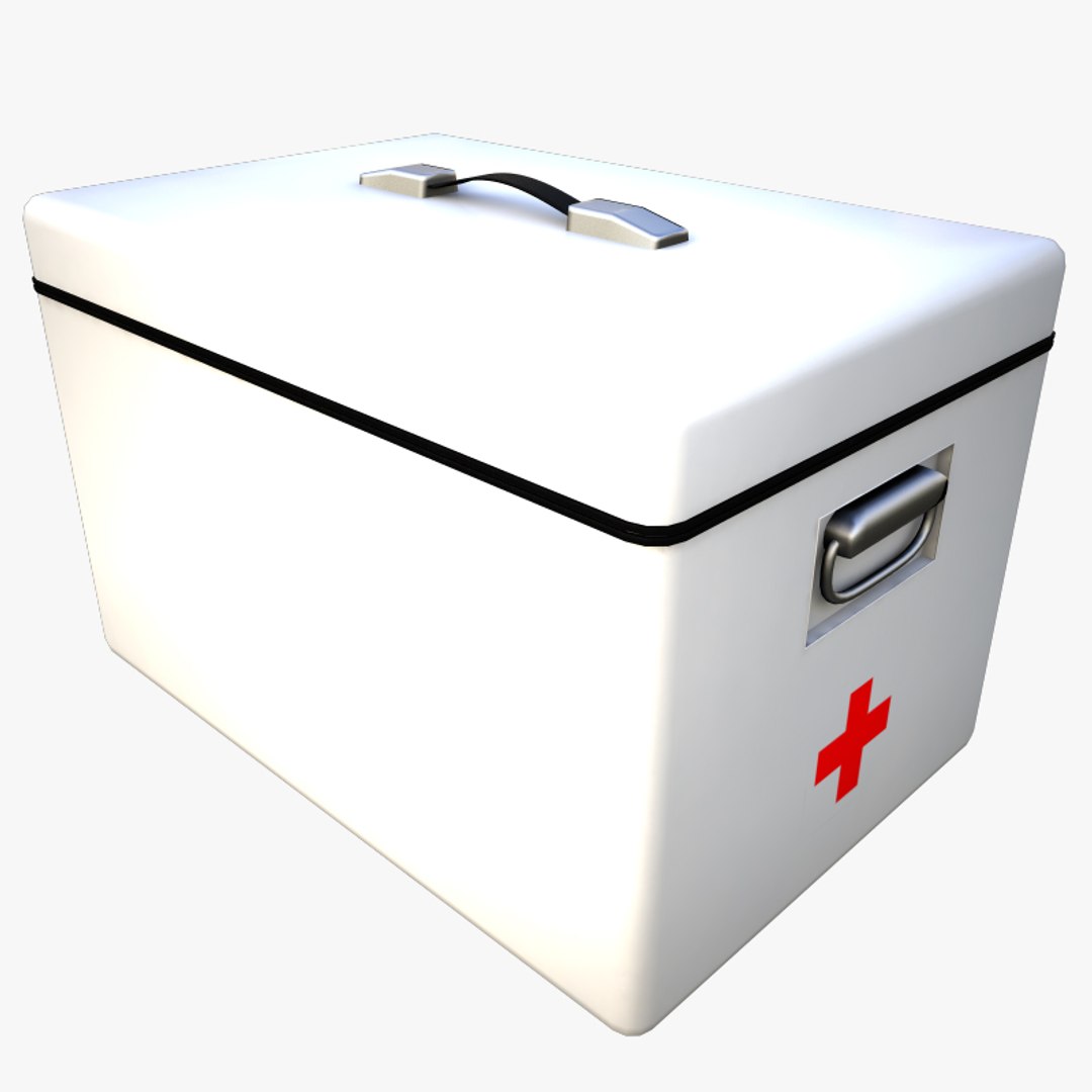 Medical Box 3d Model