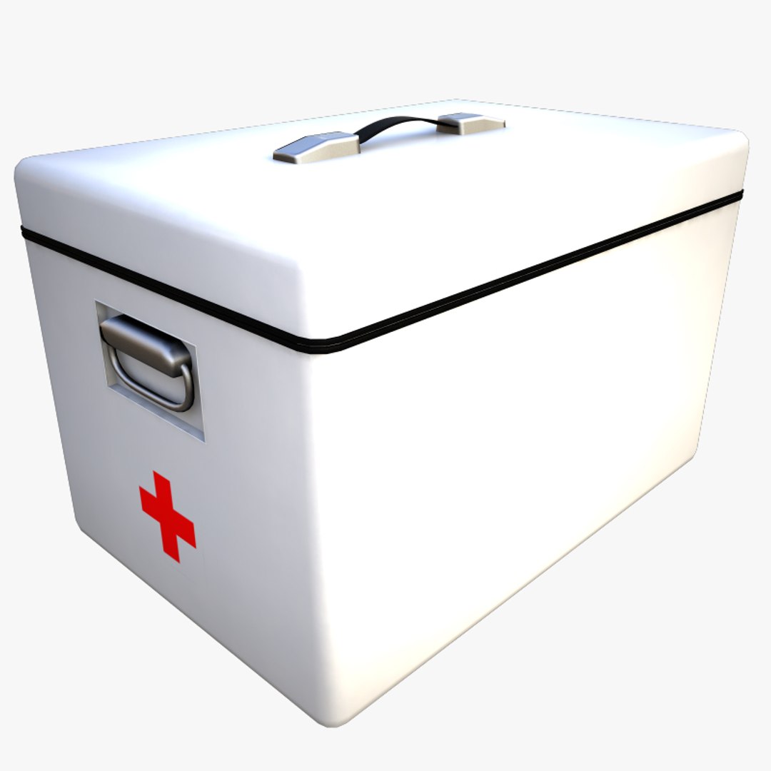 Medical Box 3d Model