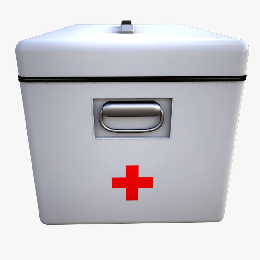 Medical Box 3d Model