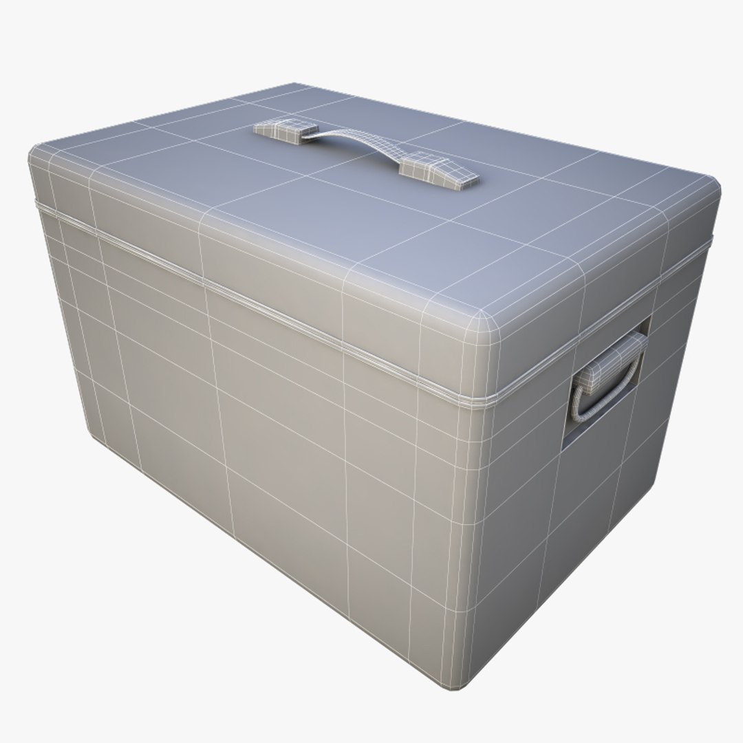 Medical Box 3d Model