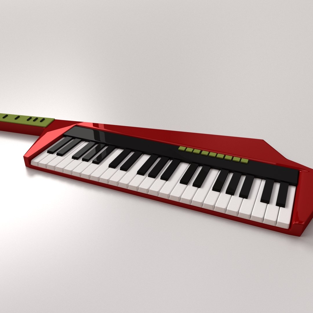 3D Keytar Model - TurboSquid 1291475