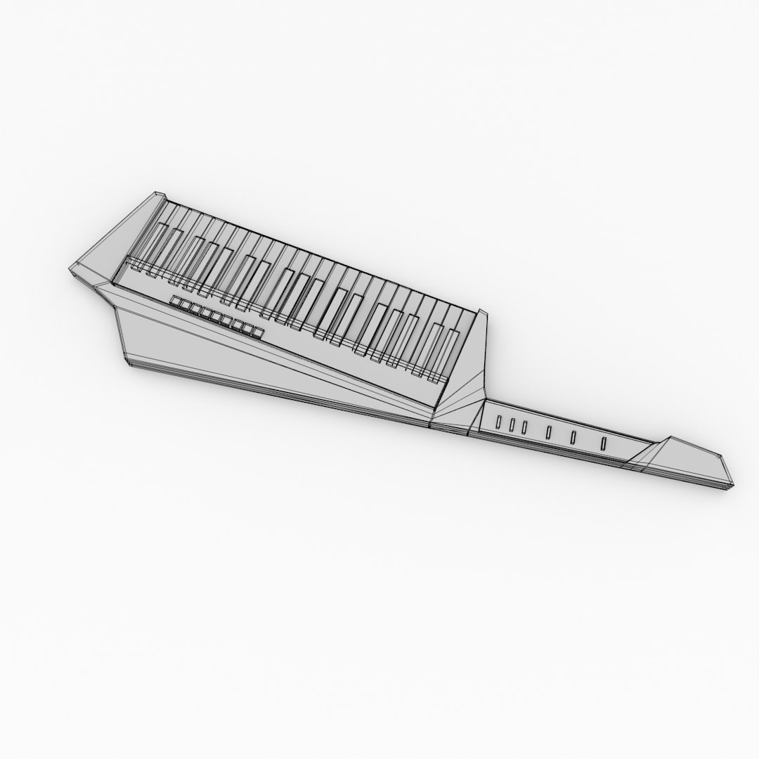 3D Keytar Model - TurboSquid 1291475