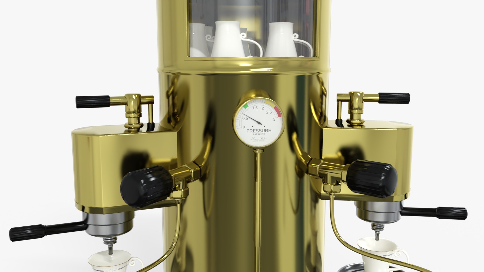 Espresso Machine 1930 Antique Low-poly 3D Model 3D Model - TurboSquid ...
