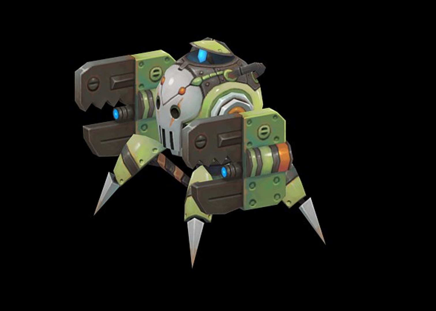 3D Mechanical Crab Model - TurboSquid 1568065