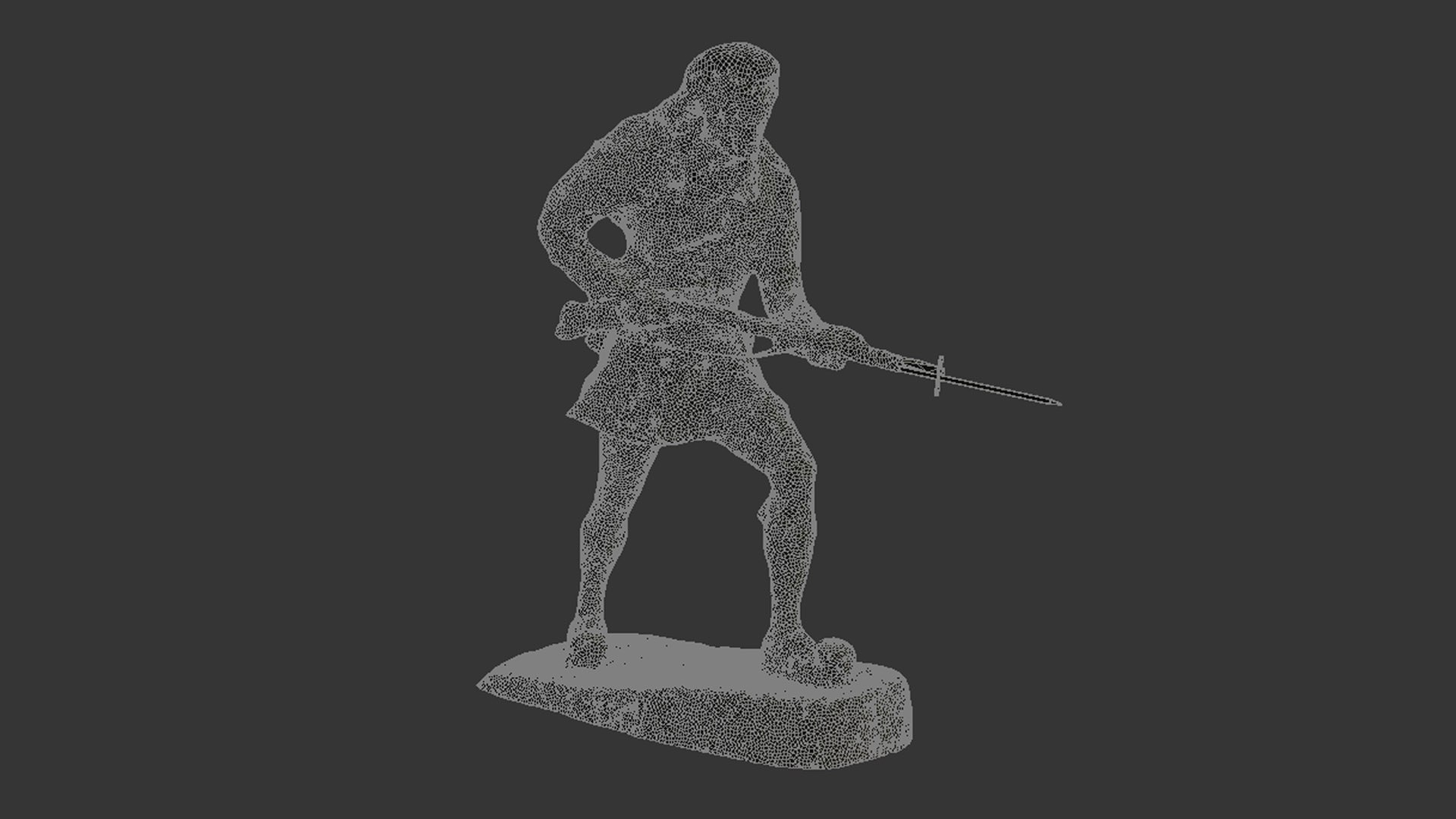 Unknown Soldier Statue Low-poly 3D model 3D model - TurboSquid 2162477