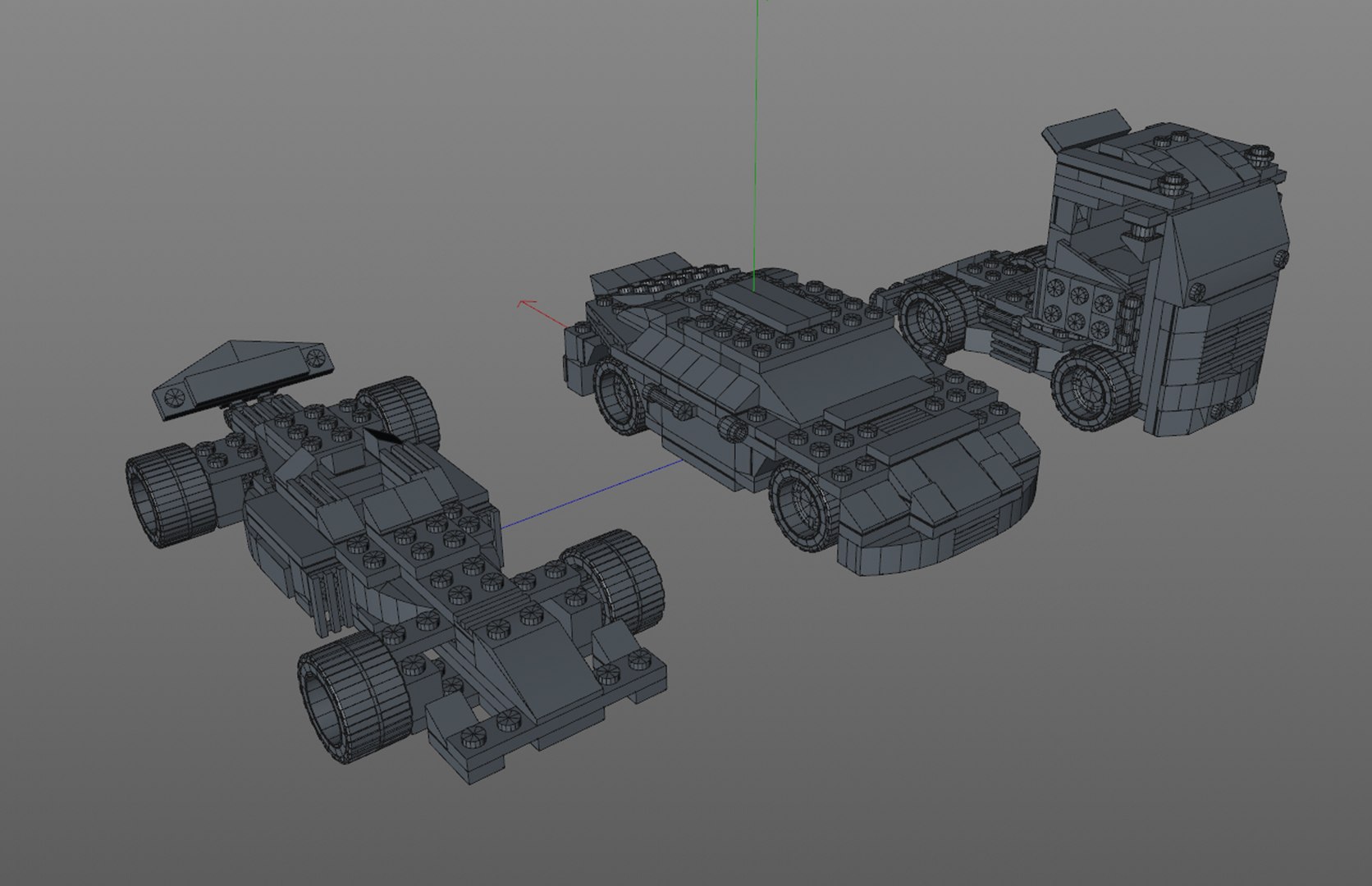 3D Lego Car Pack Model - TurboSquid 1240103