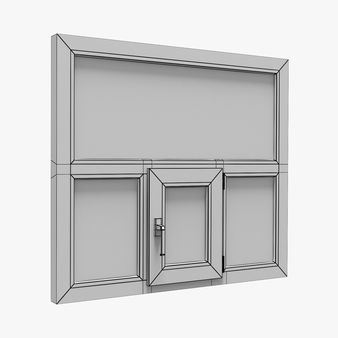 3D model window leaf - TurboSquid 1474347