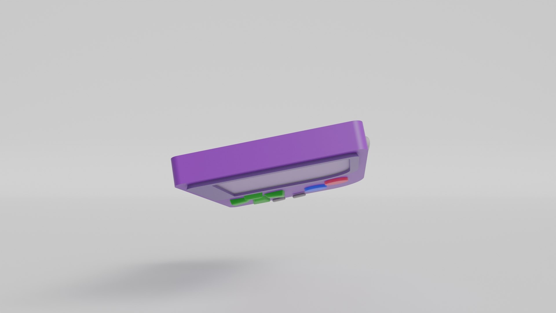 3D 3D Low Poly Purple Game Console Arcade Model Model - TurboSquid 2242464