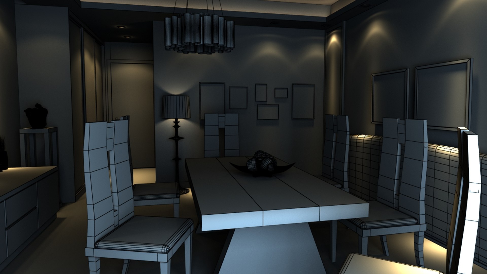 Maya Architecture Interior