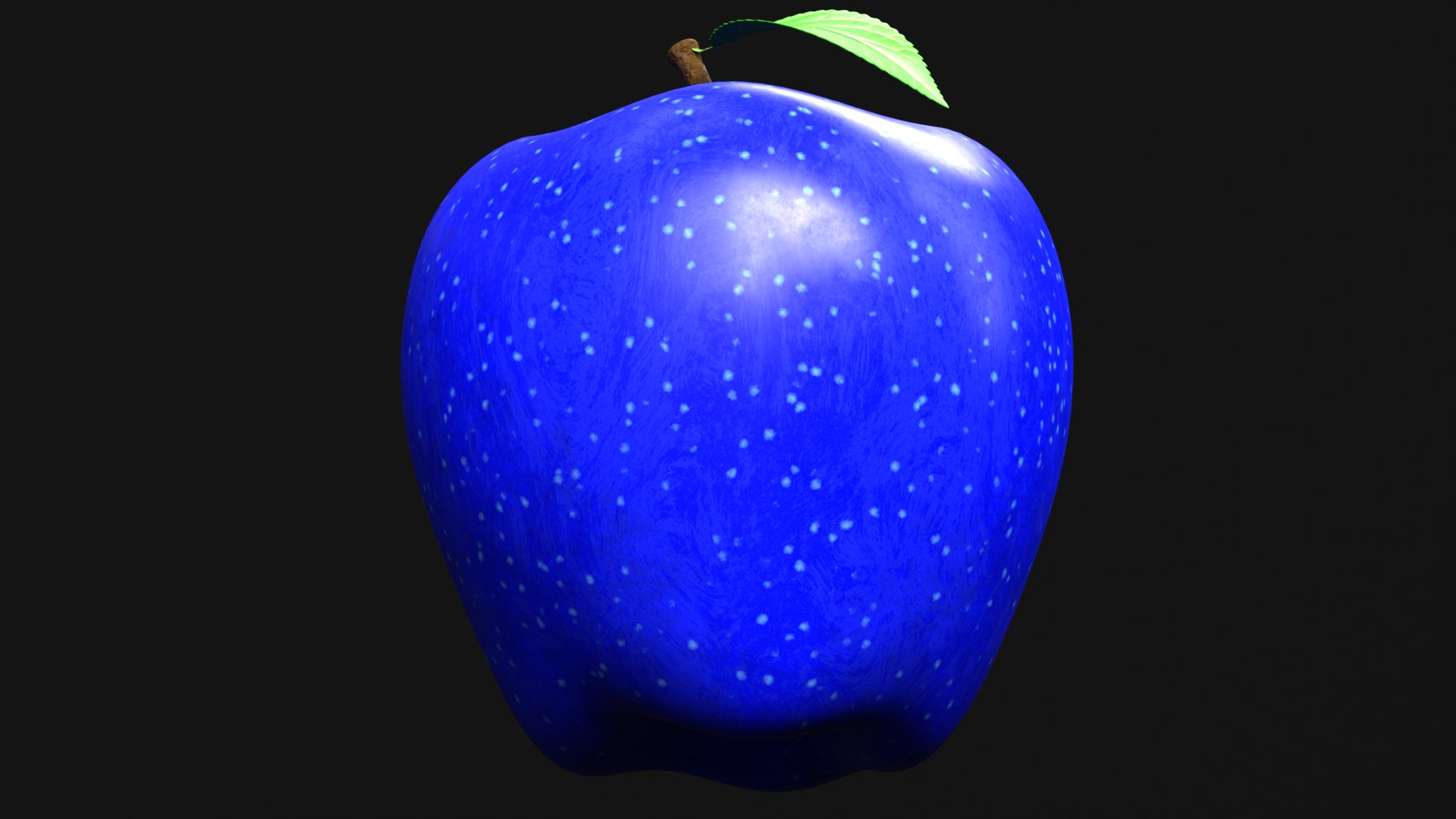 Blue Apple 3D Model - TurboSquid 2097494