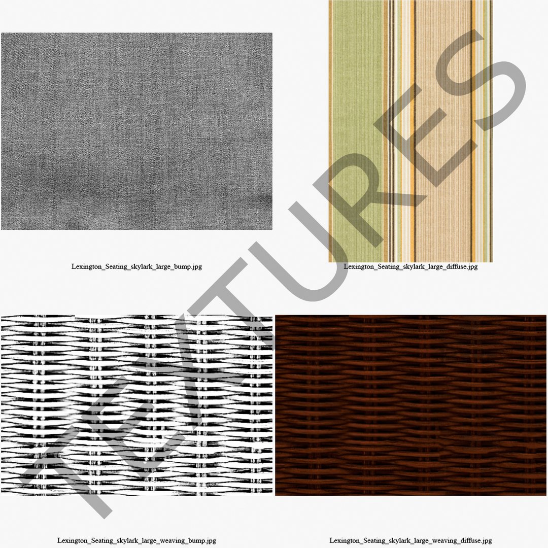 Outdoor Rattan Armchair 2 3d 3ds