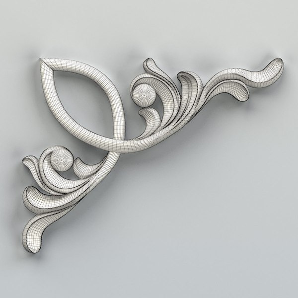 Free Corner decor 018 3D model - TurboSquid 1819830