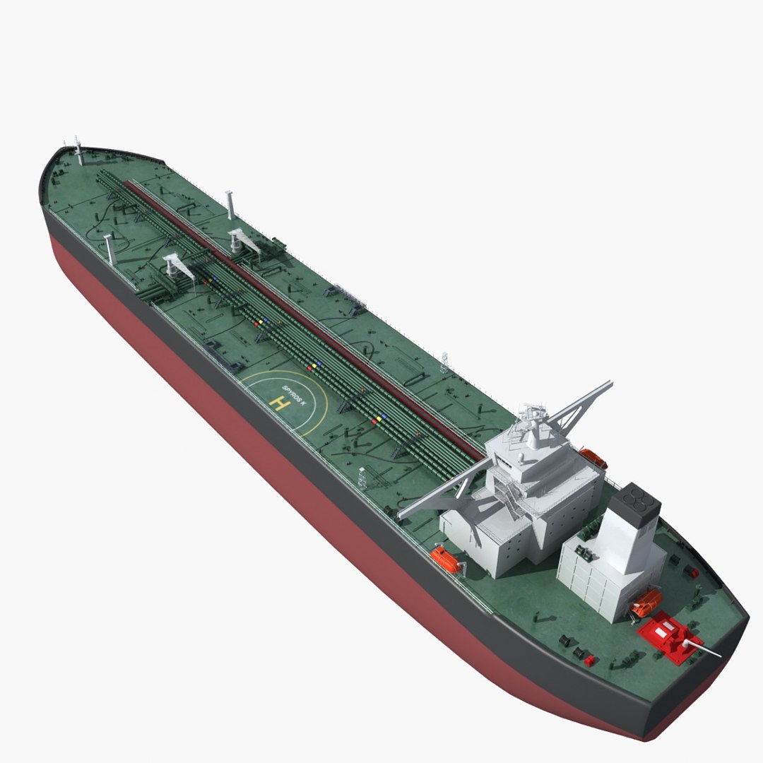 Vlcc Oil Tanker 3D Model - TurboSquid 1386230