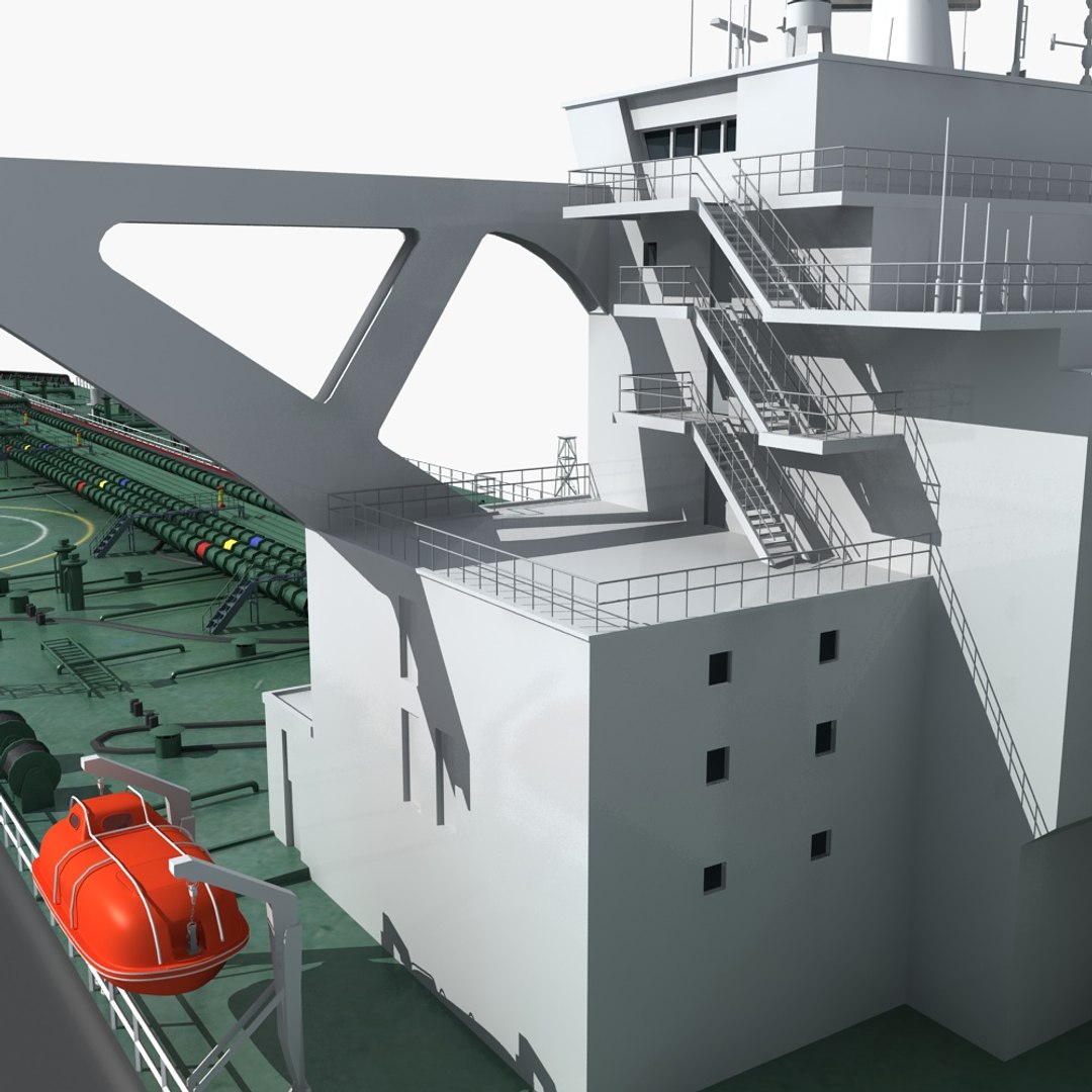 Vlcc Oil Tanker 3D Model - TurboSquid 1386230
