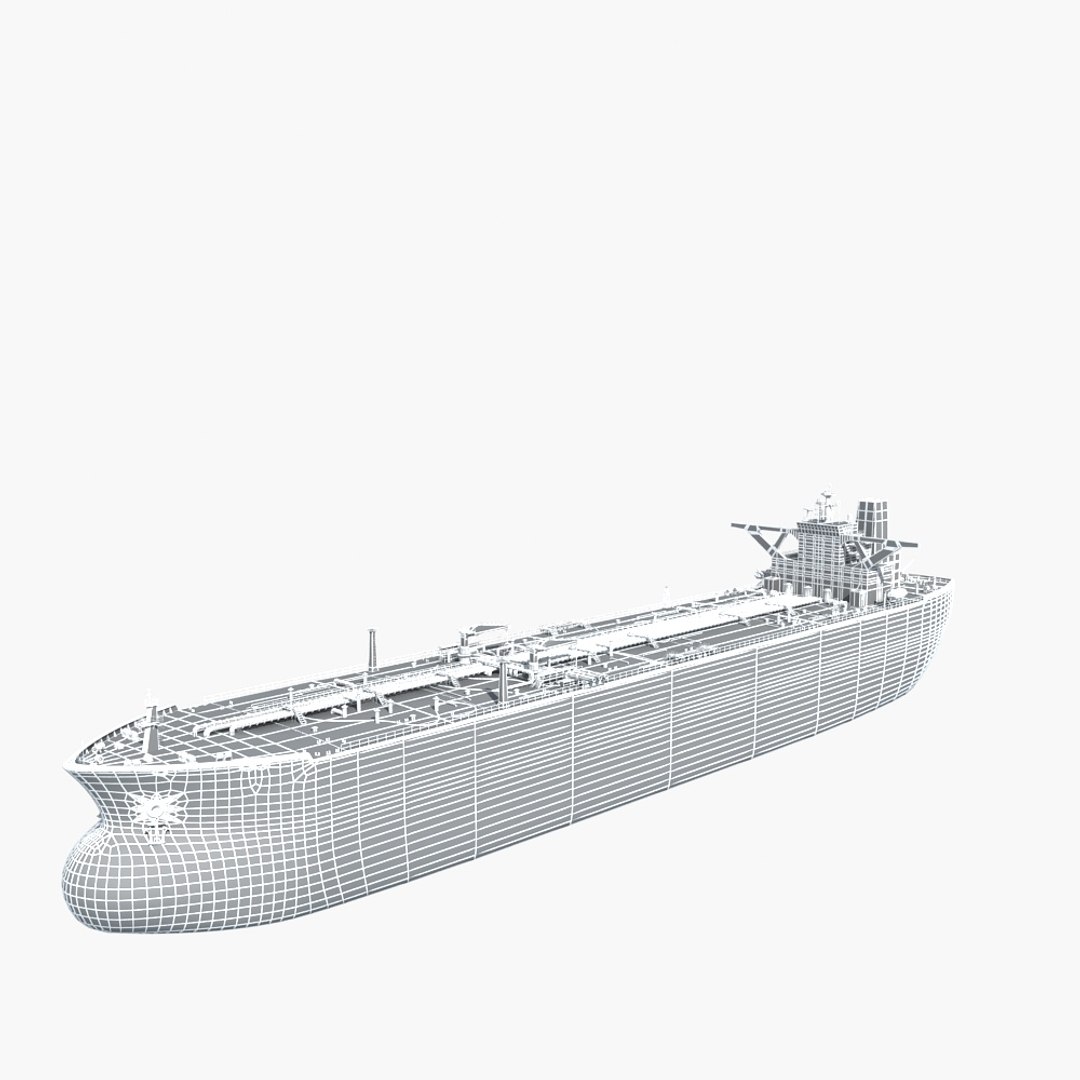 Vlcc Oil Tanker 3D Model - TurboSquid 1386230