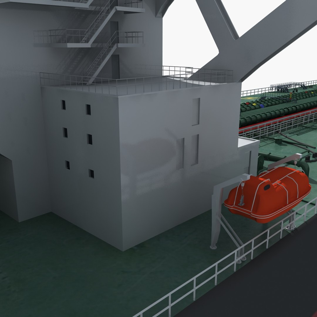 Vlcc Oil Tanker 3D Model - TurboSquid 1386230