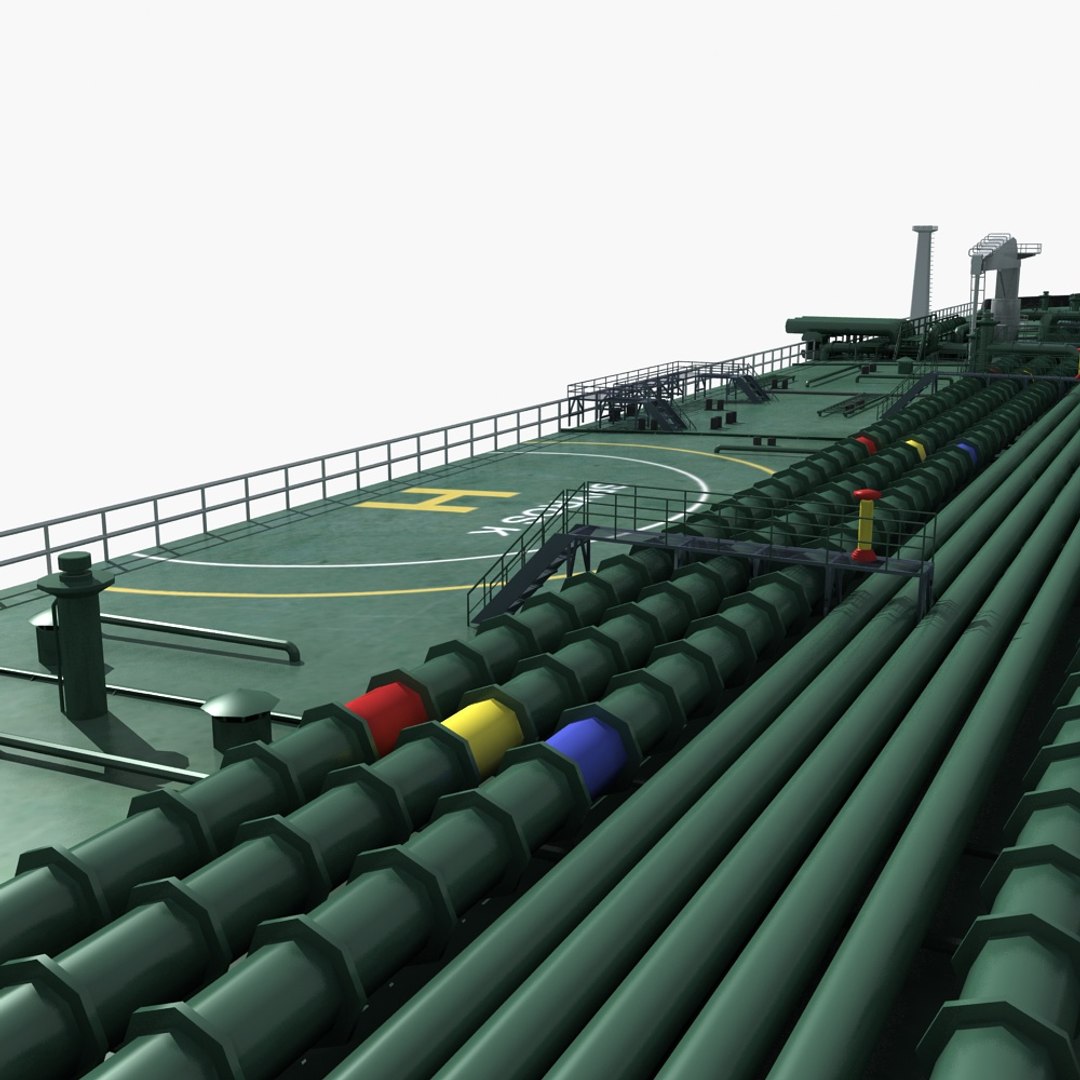 Vlcc Oil Tanker 3D Model - TurboSquid 1386230