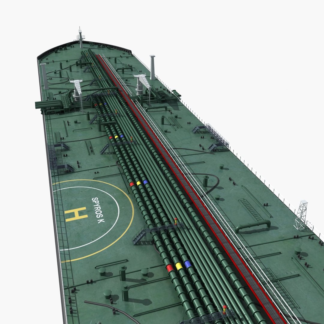 Vlcc Oil Tanker 3D Model - TurboSquid 1386230