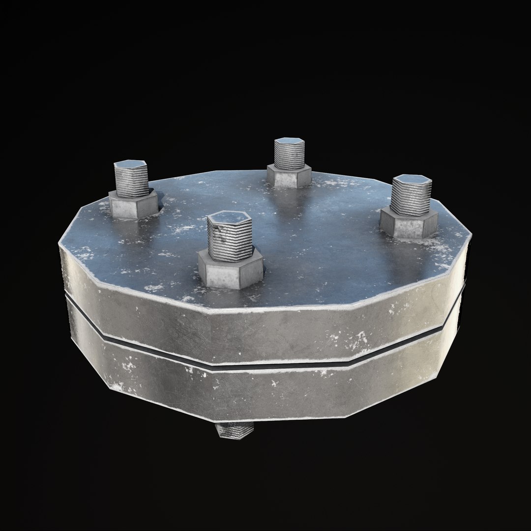 Flange 3D Model - TurboSquid 2256352