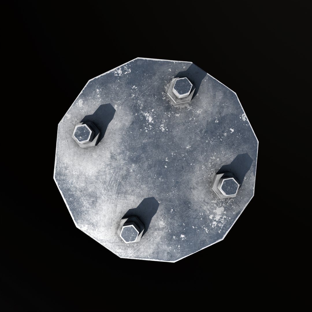 Flange 3D Model - TurboSquid 2256352