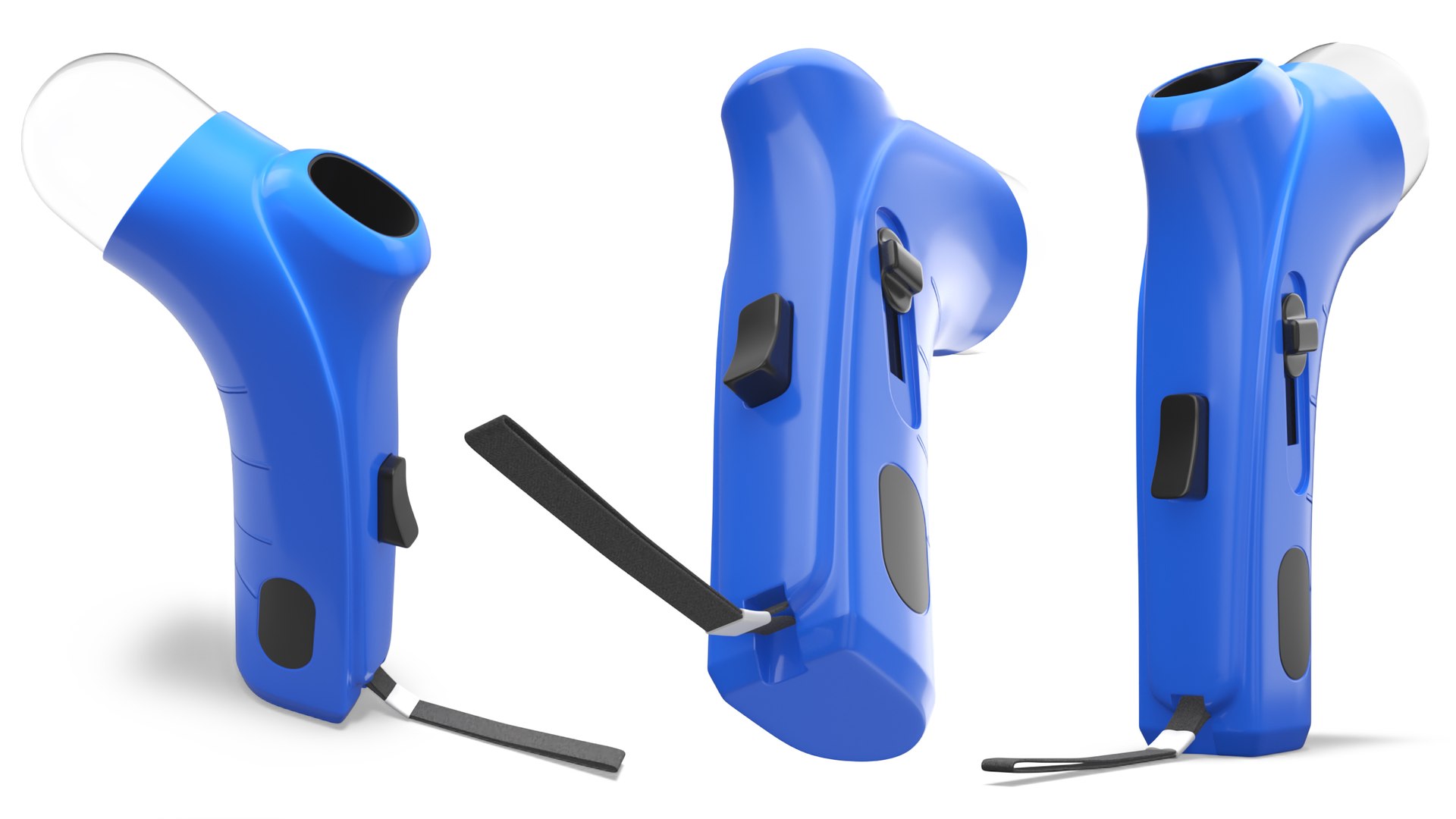 3D Dog Food Gun Blue - TurboSquid 2197334