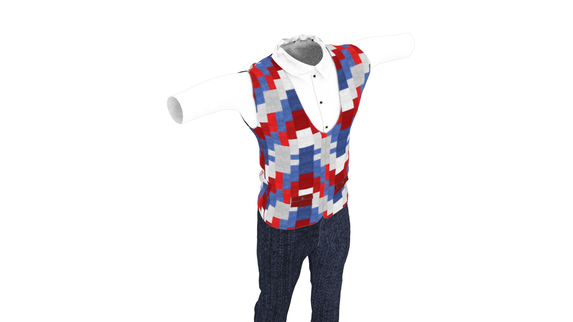 Male Clothing Model - TurboSquid 2109934