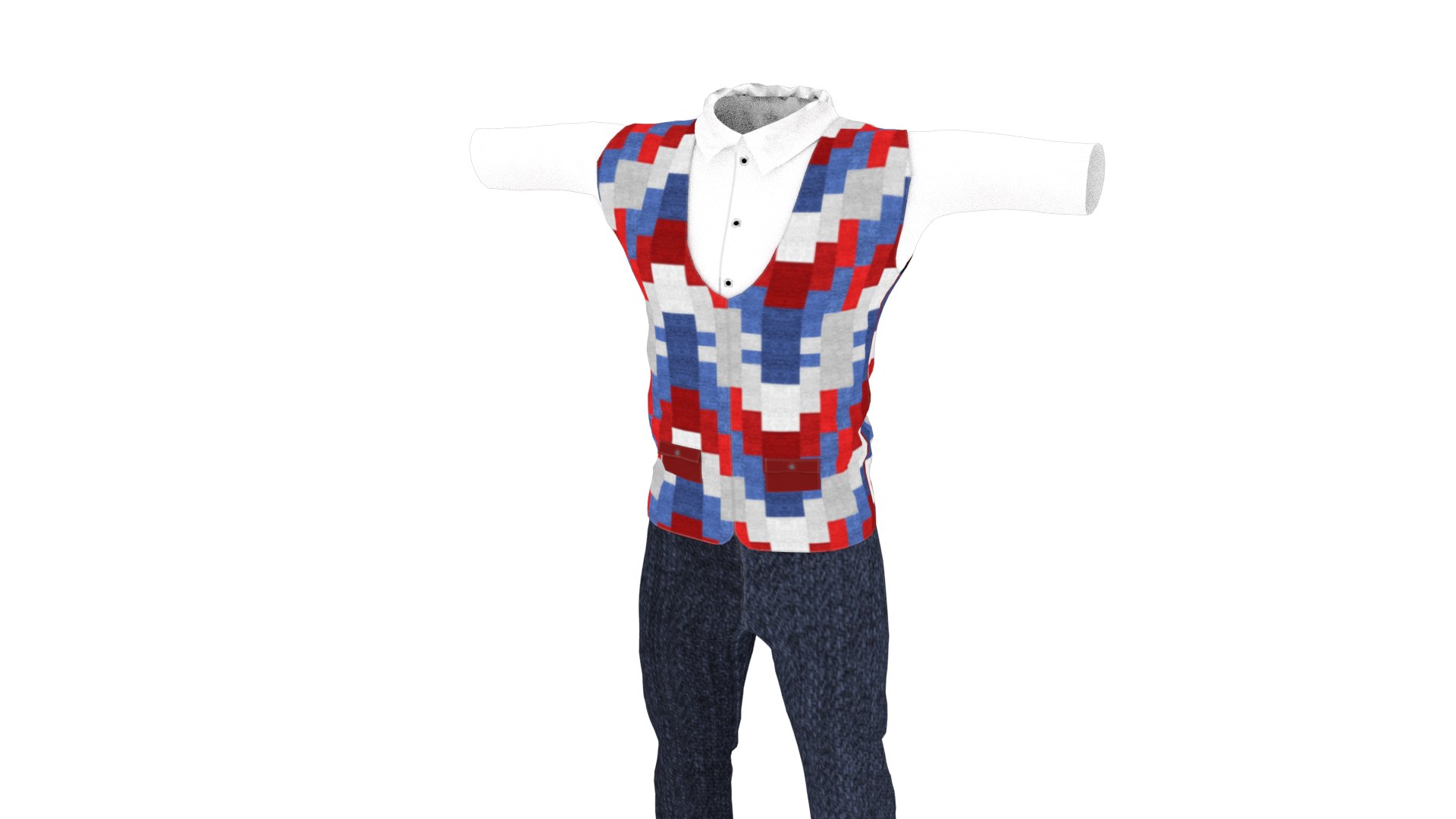 Male Clothing Model - TurboSquid 2109934