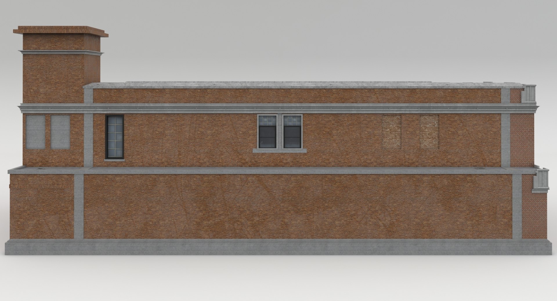 Firehouse Structure Architecture 3D Model - TurboSquid 1278866